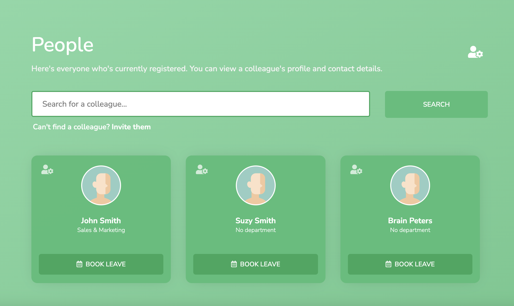 People - Your Profile, People and Inviting Colleagues – Redbeck Support